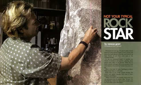 Walt Rickli: Stone Sculptor